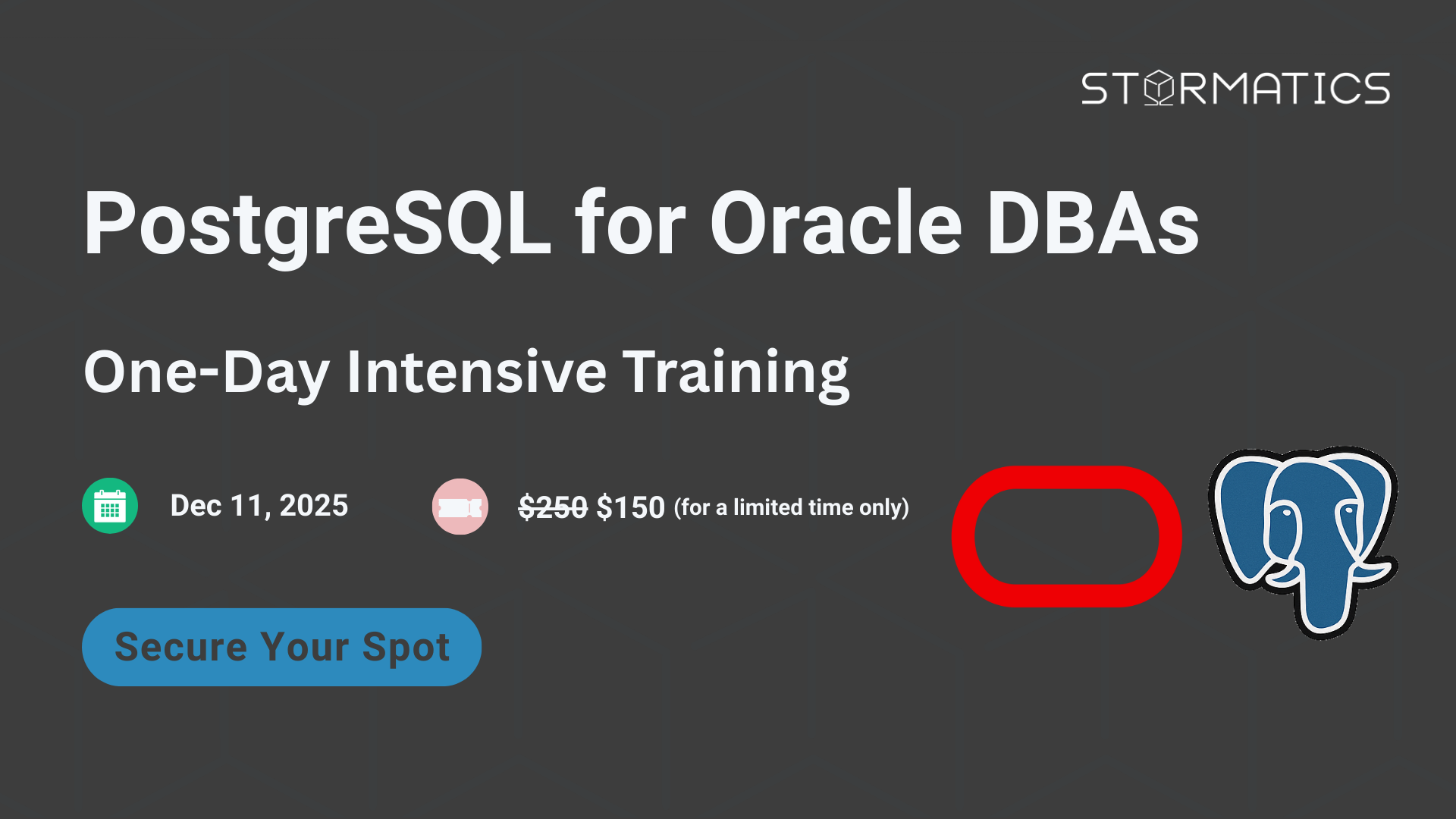 Training | PostgreSQL for Oracle DBAs: One-Day Intensive Course