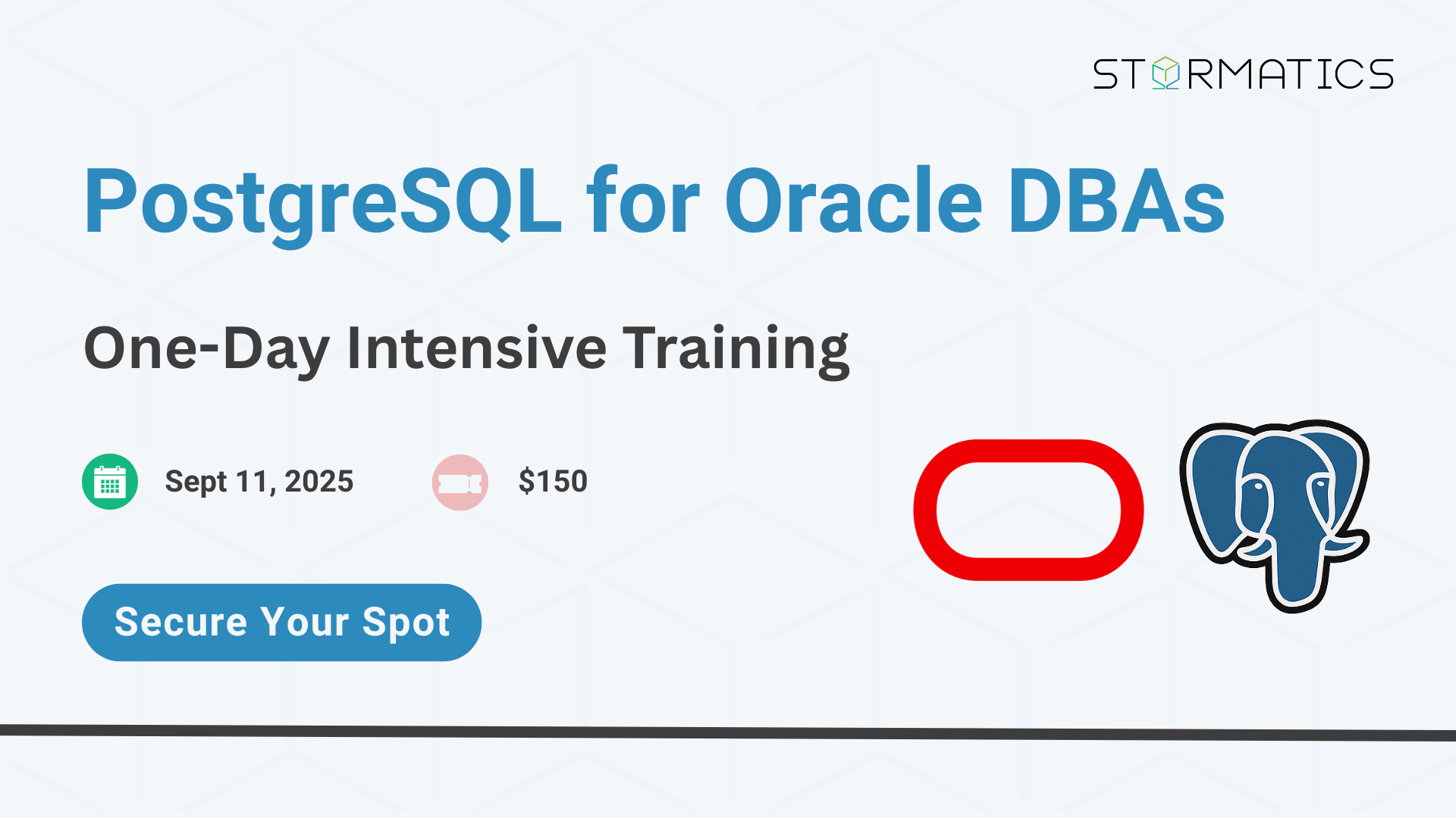 Training | PostgreSQL for Oracle DBAs: One-Day Intensive Course
